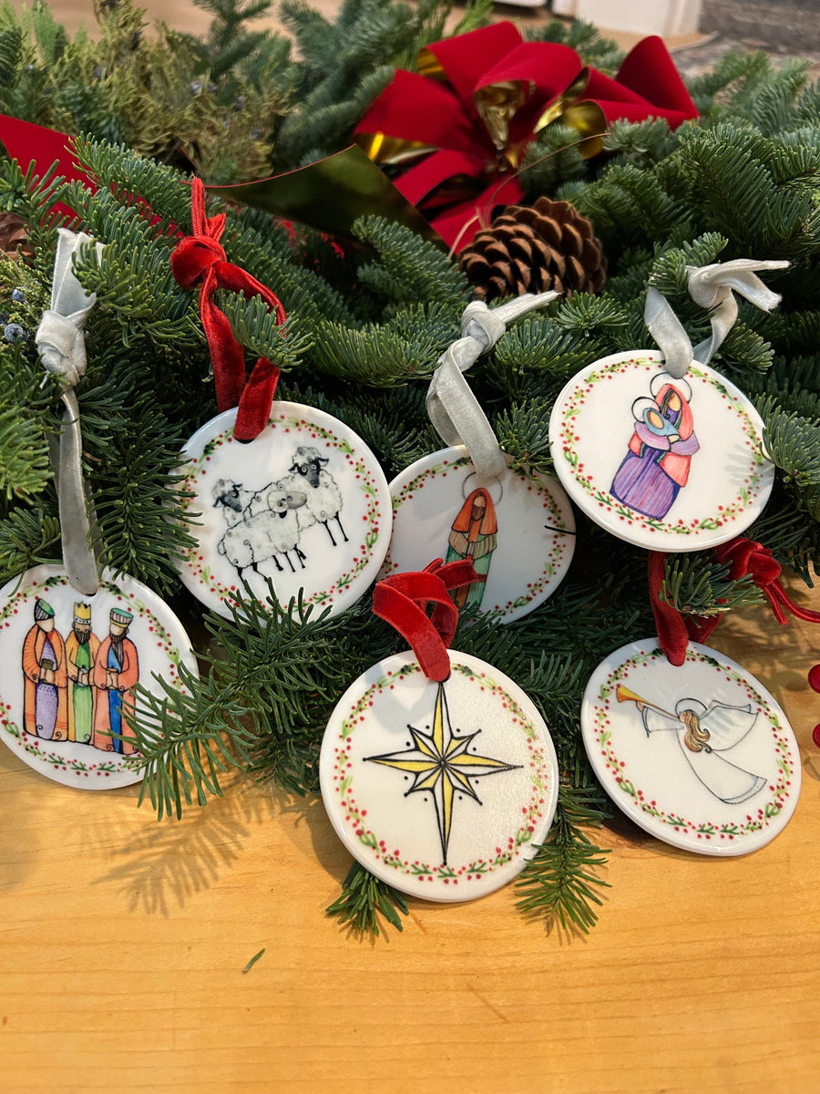 Ceramic Ornaments – Heidi Garner Studio