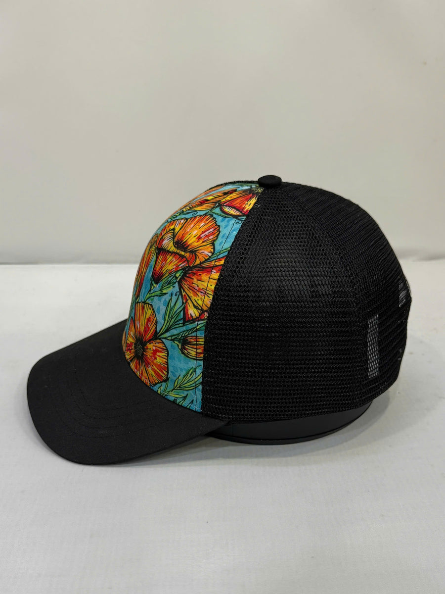 Poppies Classic Trucker – Heidi Garner Studio