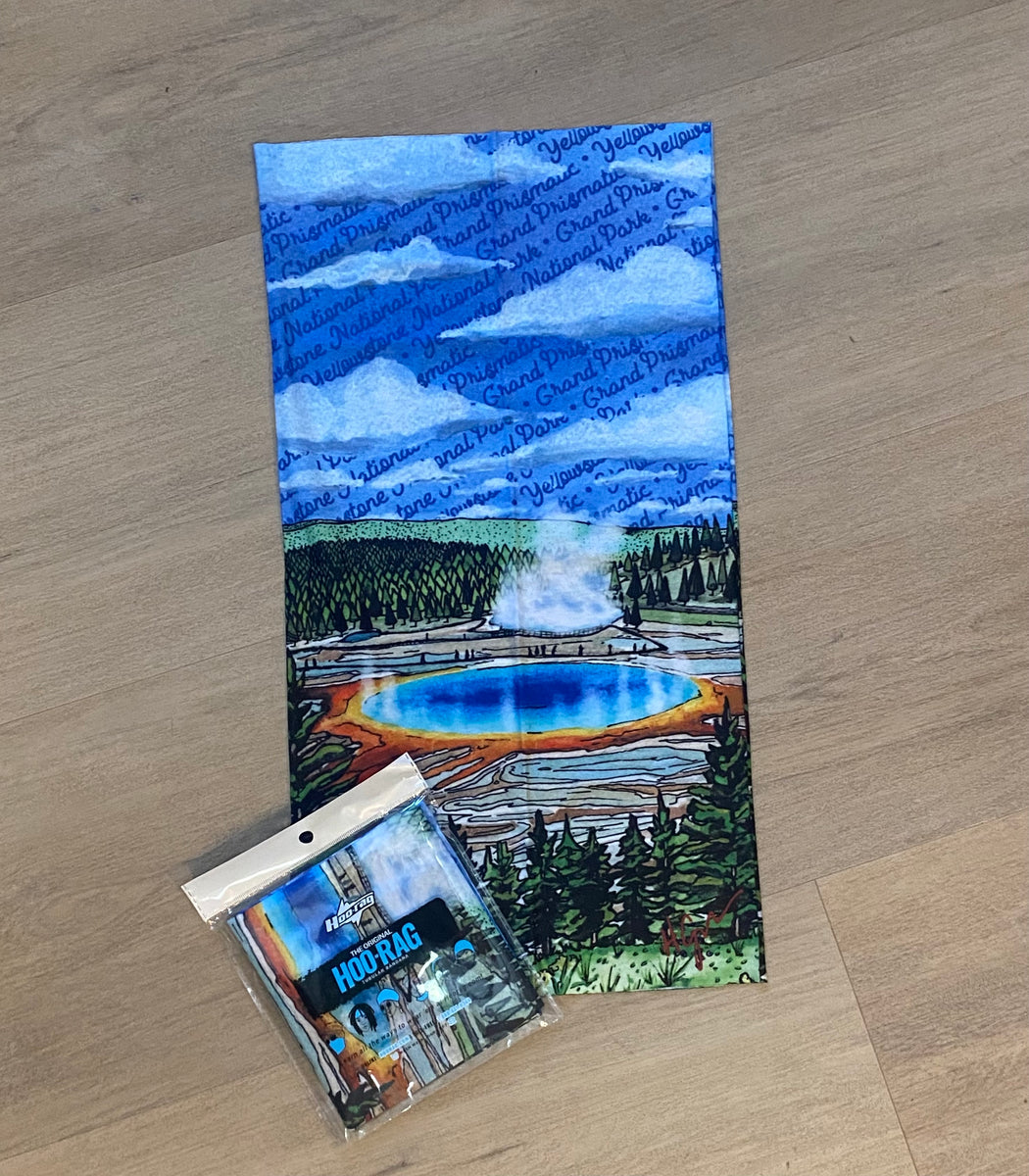 Grand Prismatic - Original Artwork- Hoo-rag Neck Gaiter – Heidi Garner ...