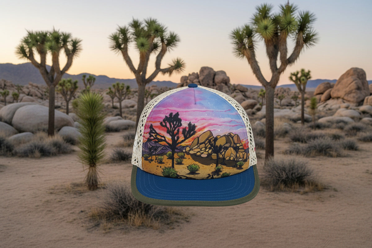 Joshua Tree Boco Trail Trucker – Heidi Garner Studio