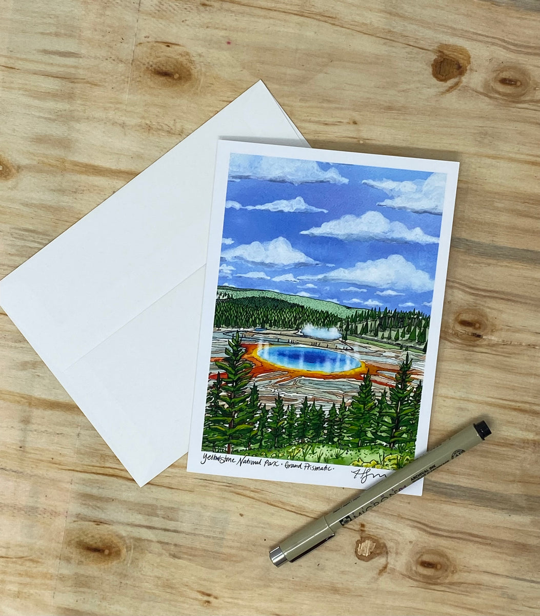 Grand Prismatic 5x7 greeting card – Heidi Garner Studio