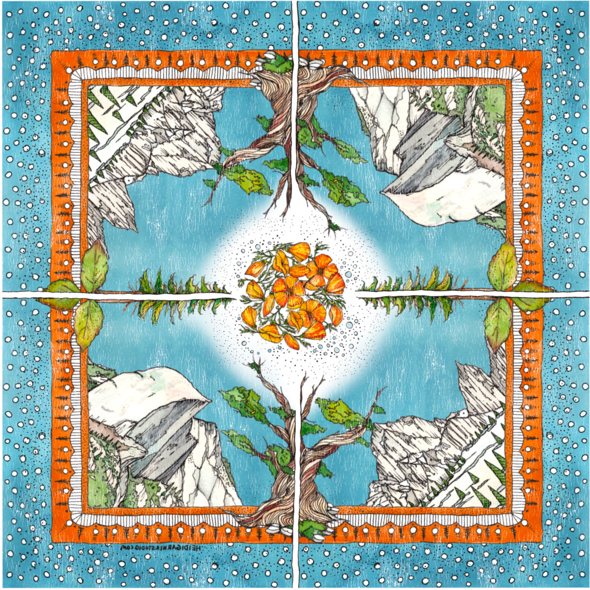 Northern California Bandana – Heidi Garner Studio